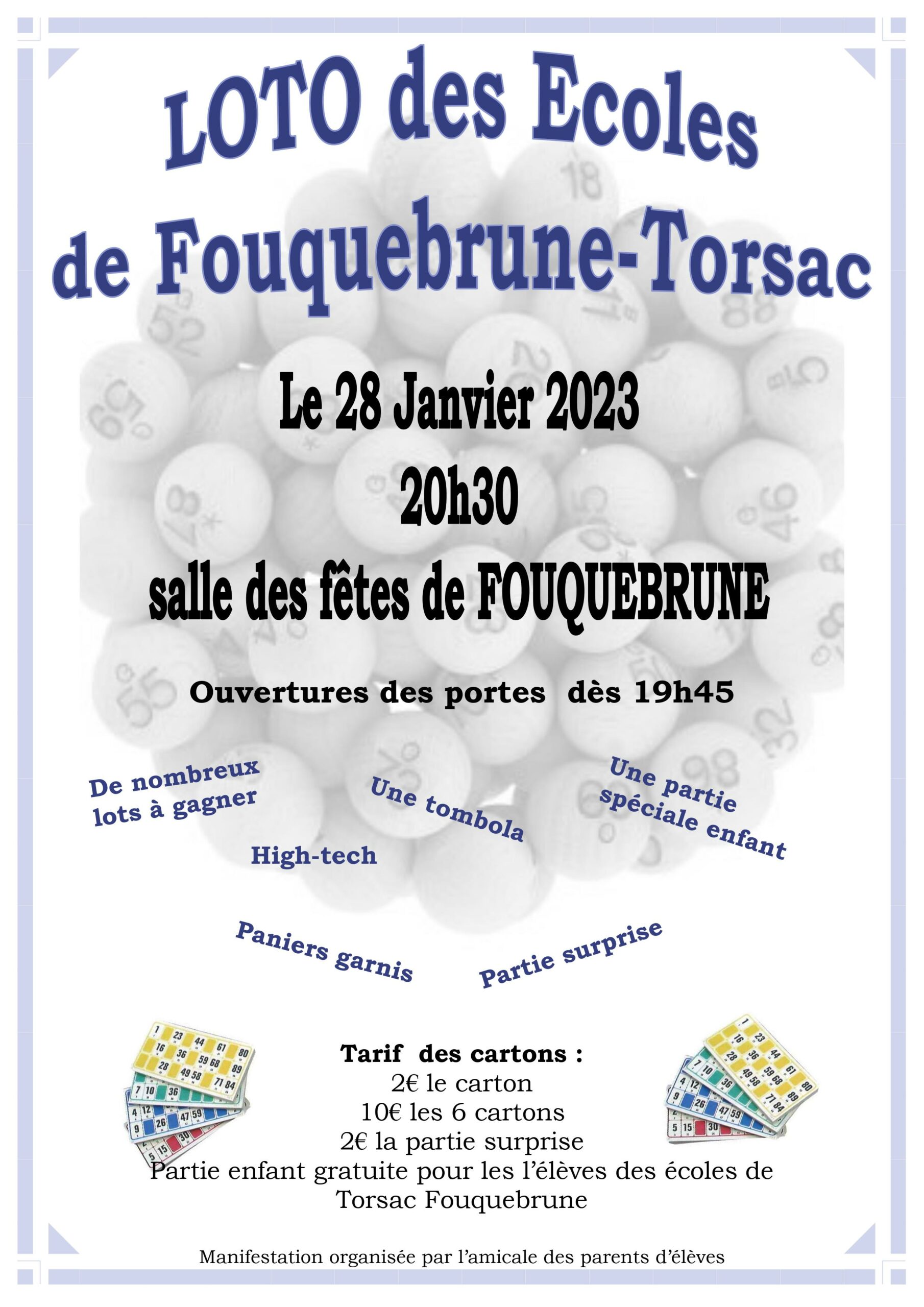 affiche loto 202 – Commune de Torsac – Site Officiel